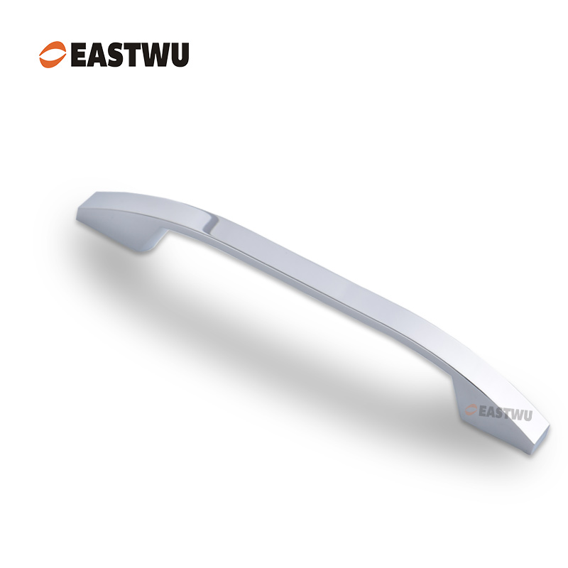 Chrome Drawer & Cabinet Door Metal Handle Zinc Alloy （Overall ...
