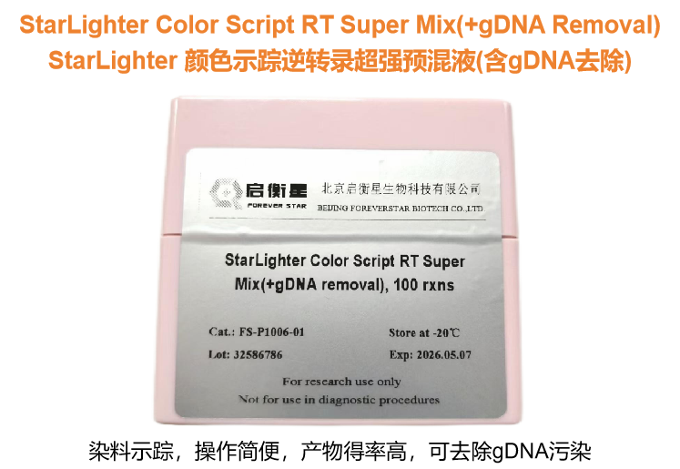 StarLighter 颜色示踪逆转录超强预混液(含gDNA去除)