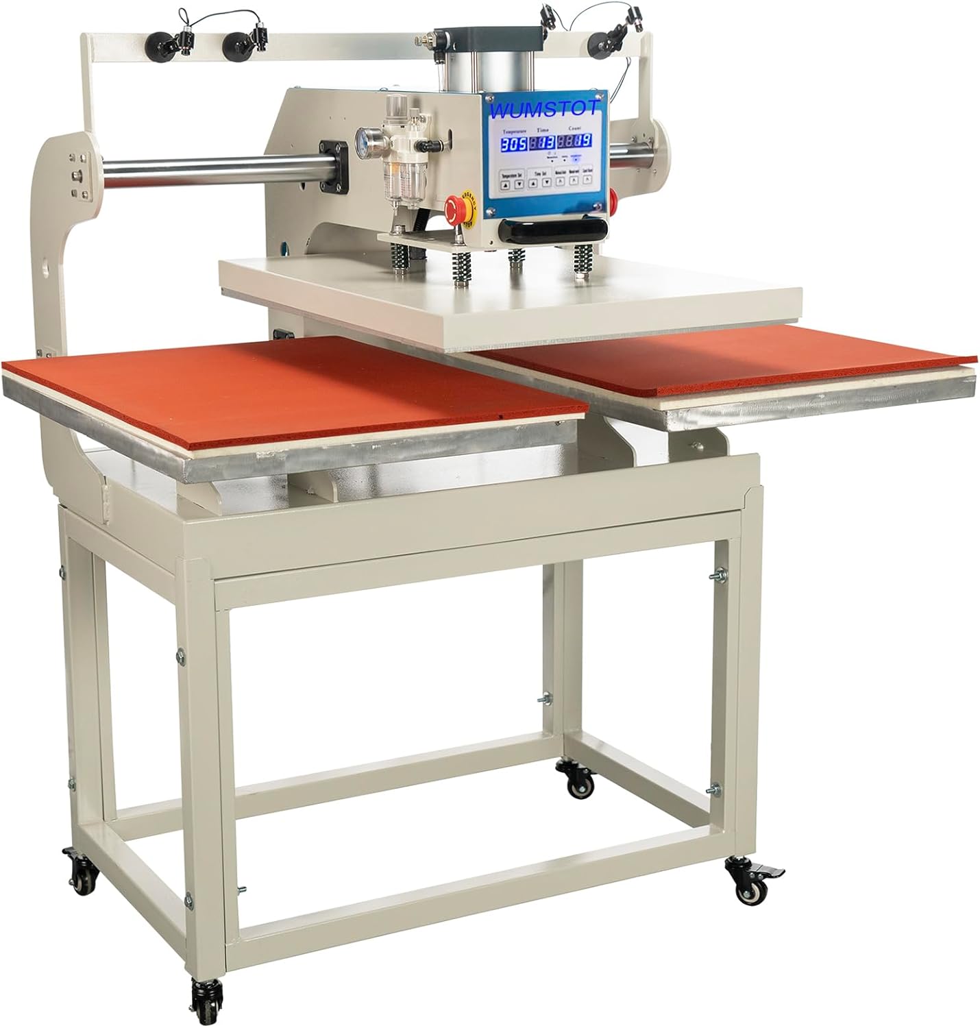 20x28 Dual Heat Press Machine Pneumatic Heat Press with Adjustable ...