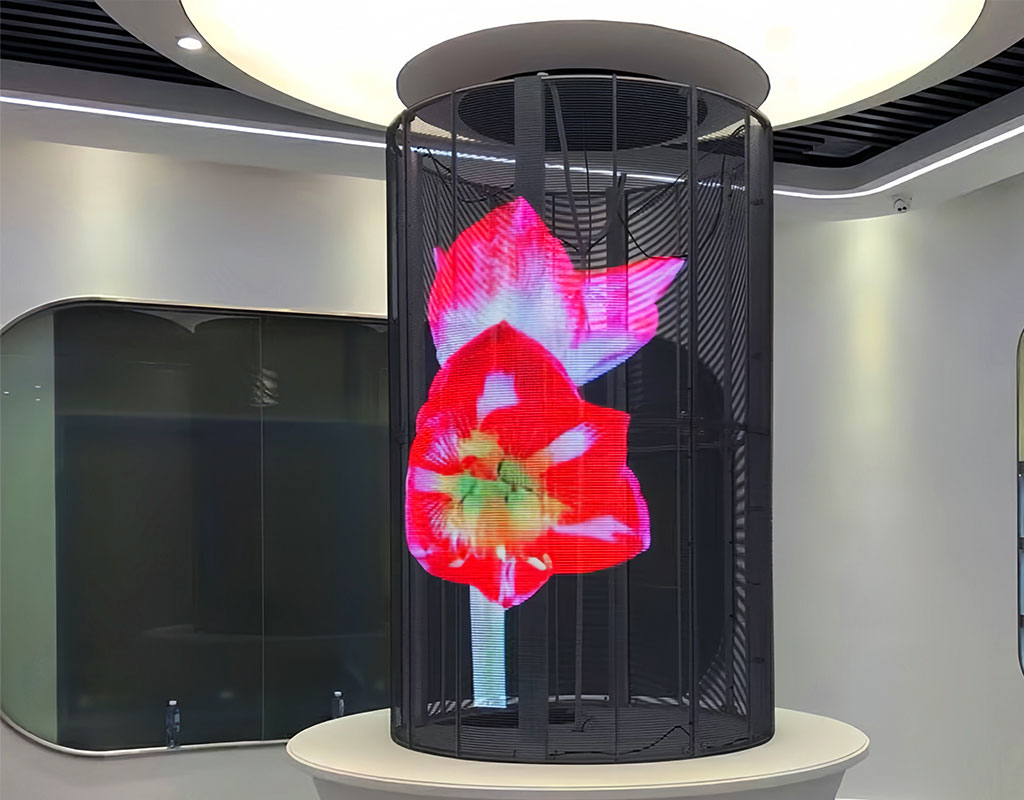 Retail Transparent LED Screen Solution