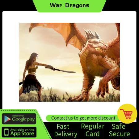 Top up War Dragons Rubies, guarantee 100% official recharge.