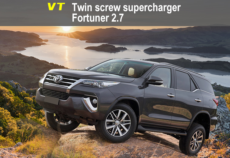 Toyota Fortuner 2.7L 2700 2TR-FE VT Supercharger kit Fortuner ...