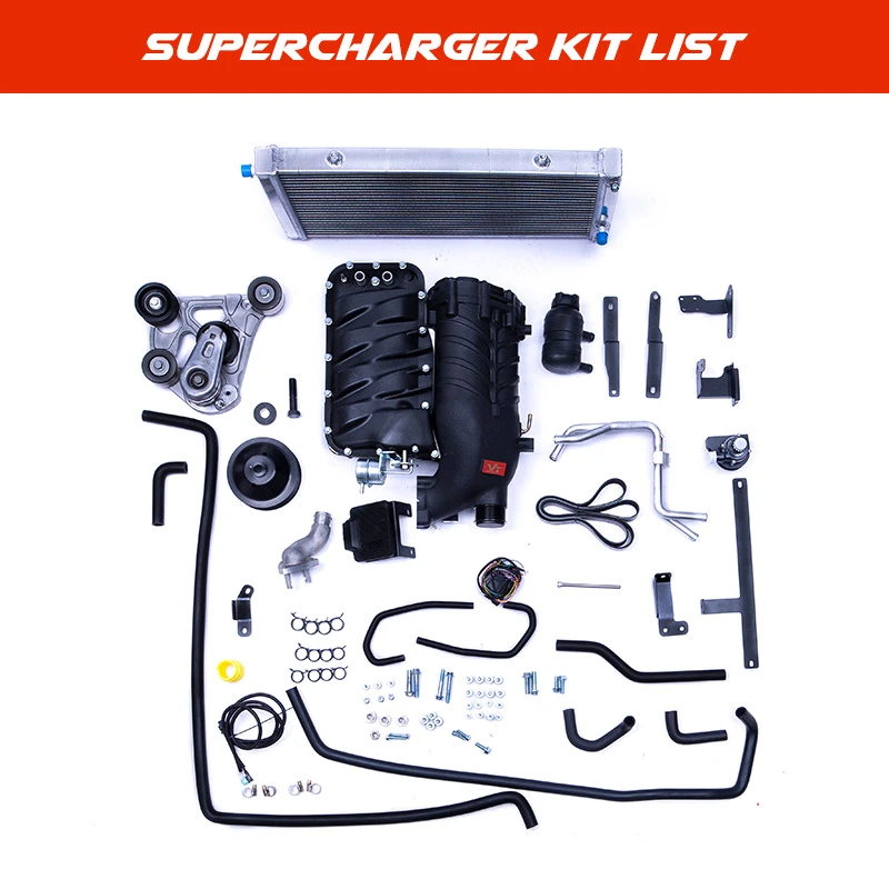 Land Cruiser 4.0L 1GR-FE VT Supercharger kit,VT