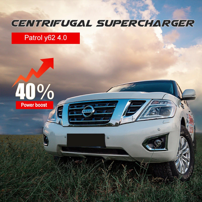 Nissan Y62 Patrol 4.0L VQ40 HKS Centrifugal Supercharger Kit