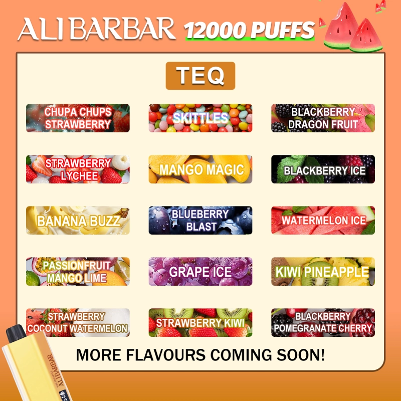 Alibarbar Third-party Factory 12000 Puff Disposable Vape | Massive Long ...