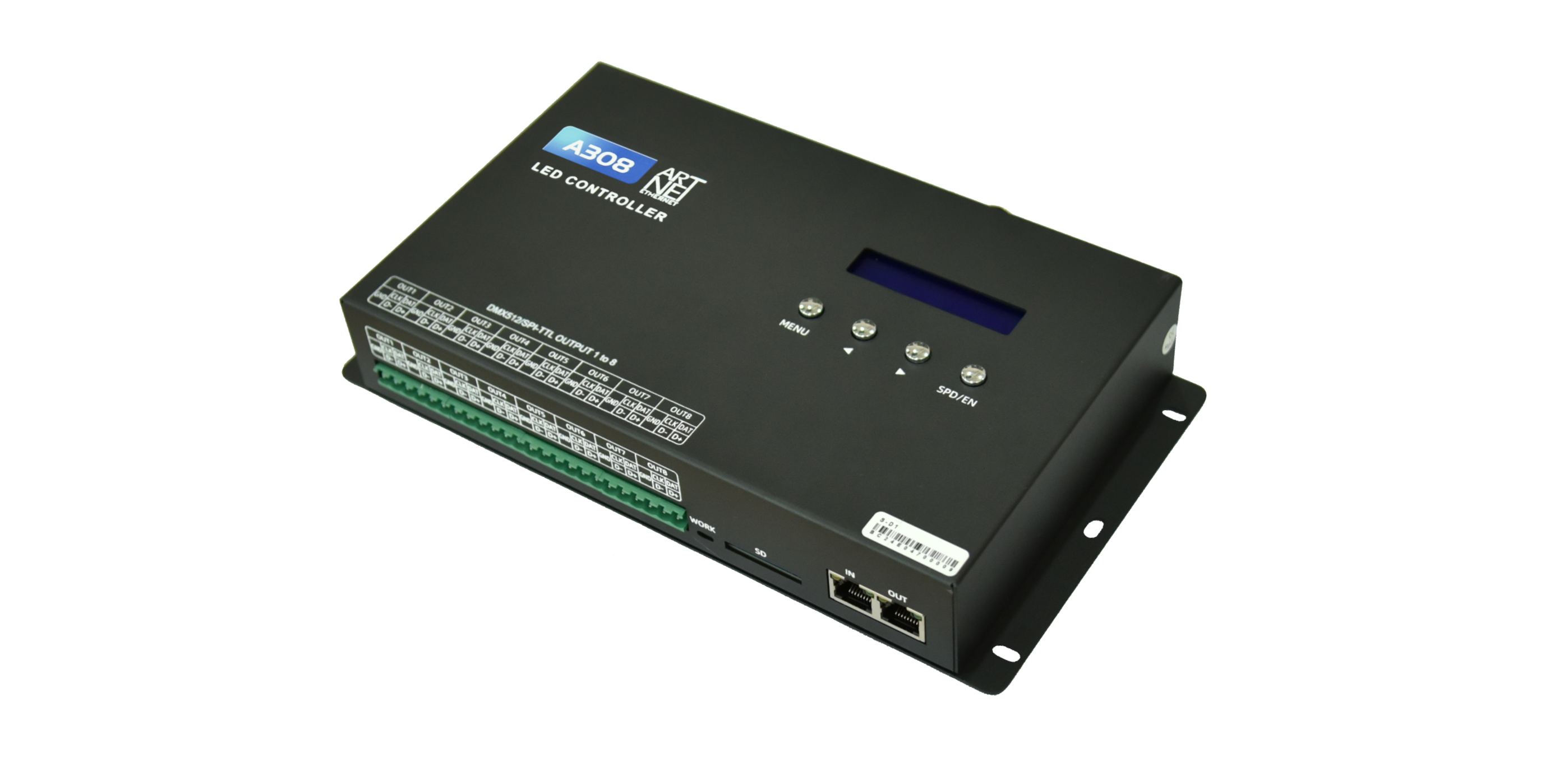 A308 Art-Net to DMX LED Controller | Online/Offline Stage Control ...