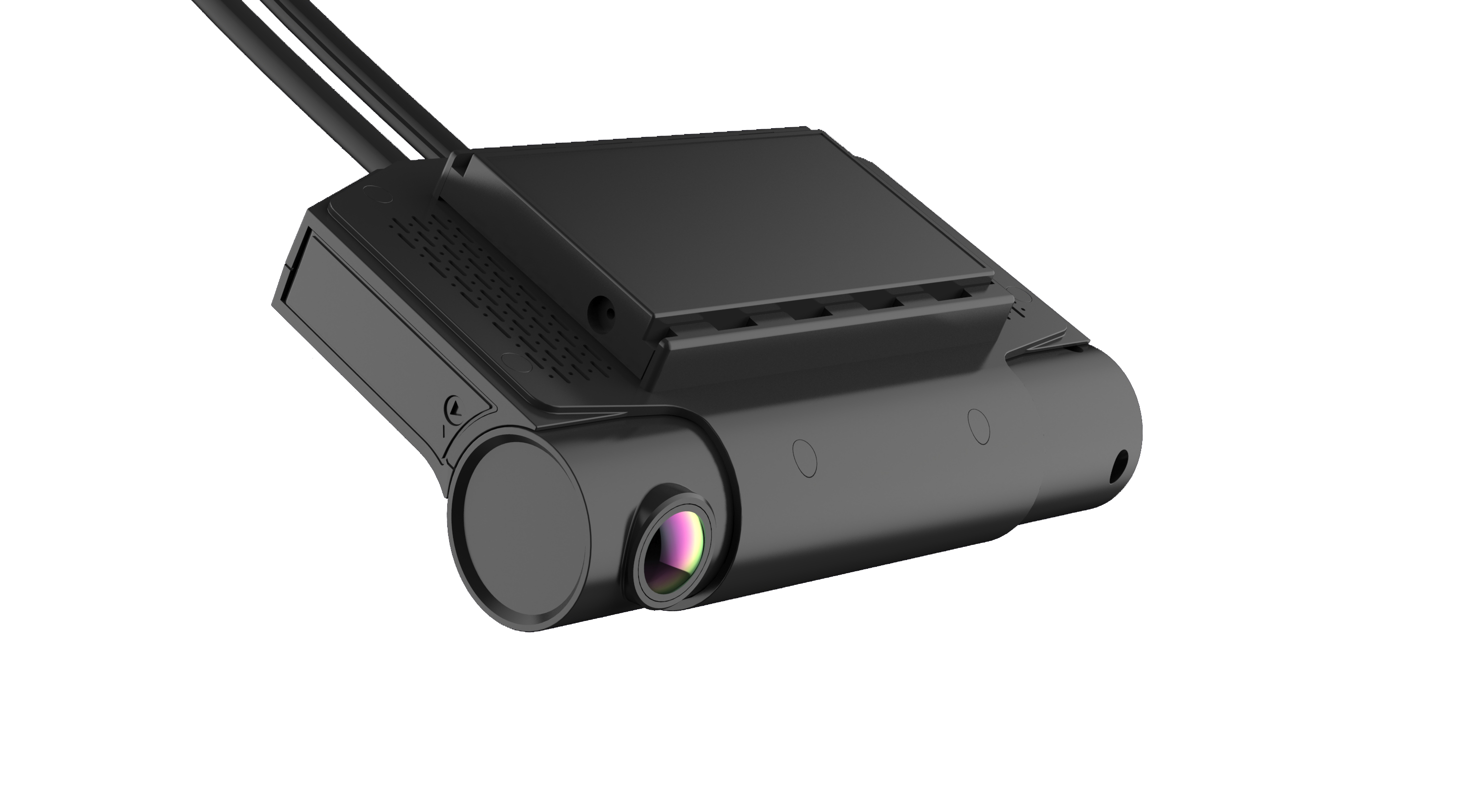 Dual Camera Car Monitor 360° Safety Surveillance MDVR--(FleetView002)