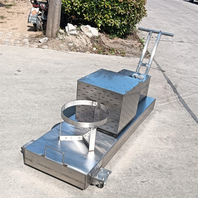 Asphalt pavement infrared heating machine