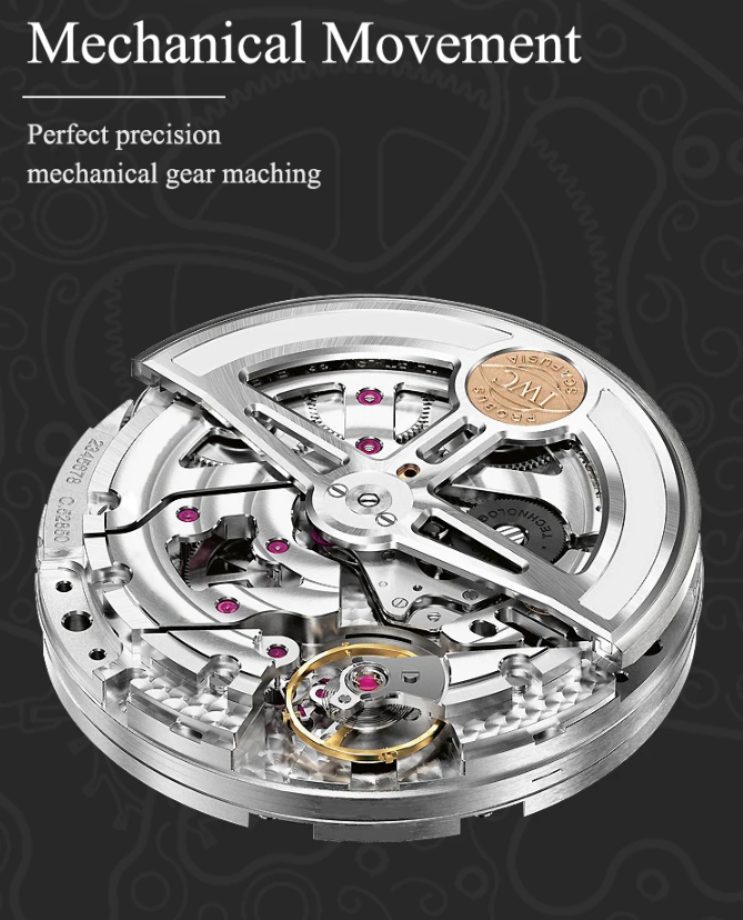 Make Your Own Luxury Watch | Automatic Mechanical Men's Watch with Alarm