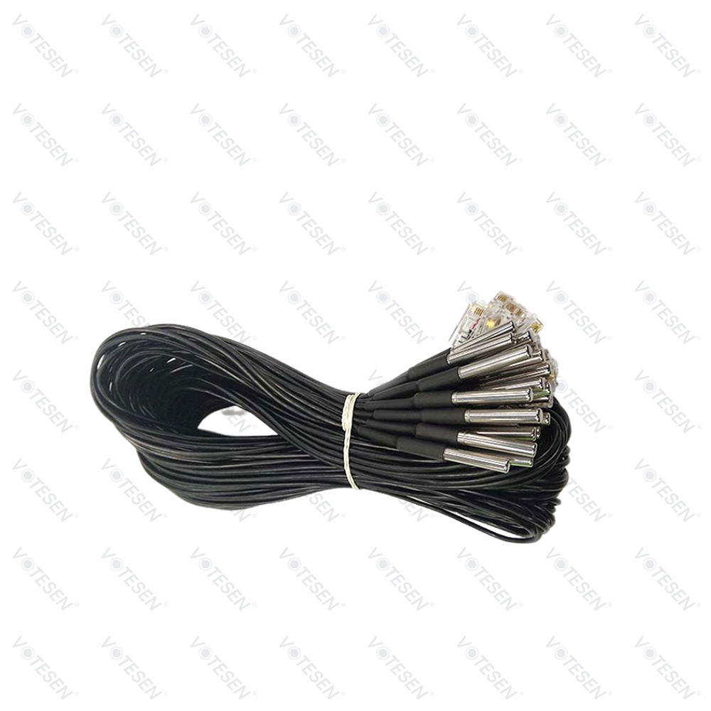 Single Wire DS18B20 Waterproof RJ45 Temperature Sensor With 1m PVC ...