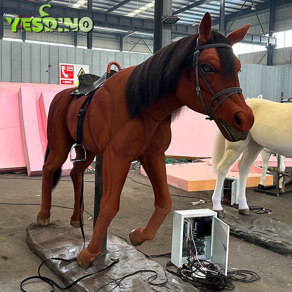 Ridable Life-Sized Animatronic Horse Model for Park