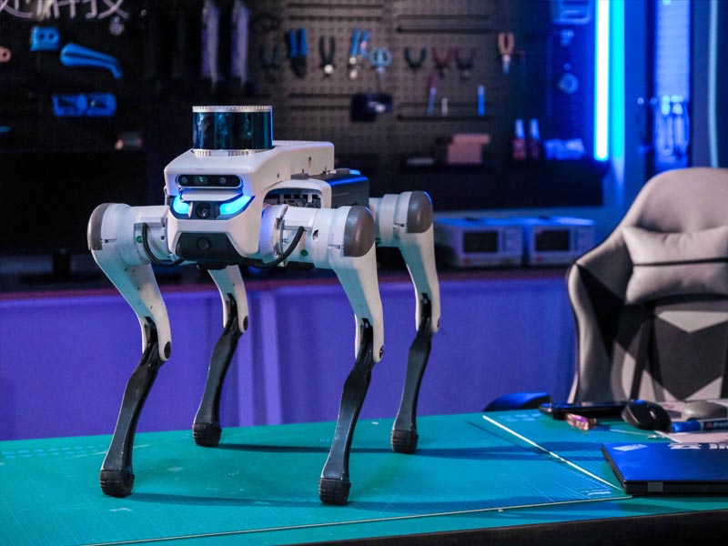 Intelligent Quadruped Robot Dog