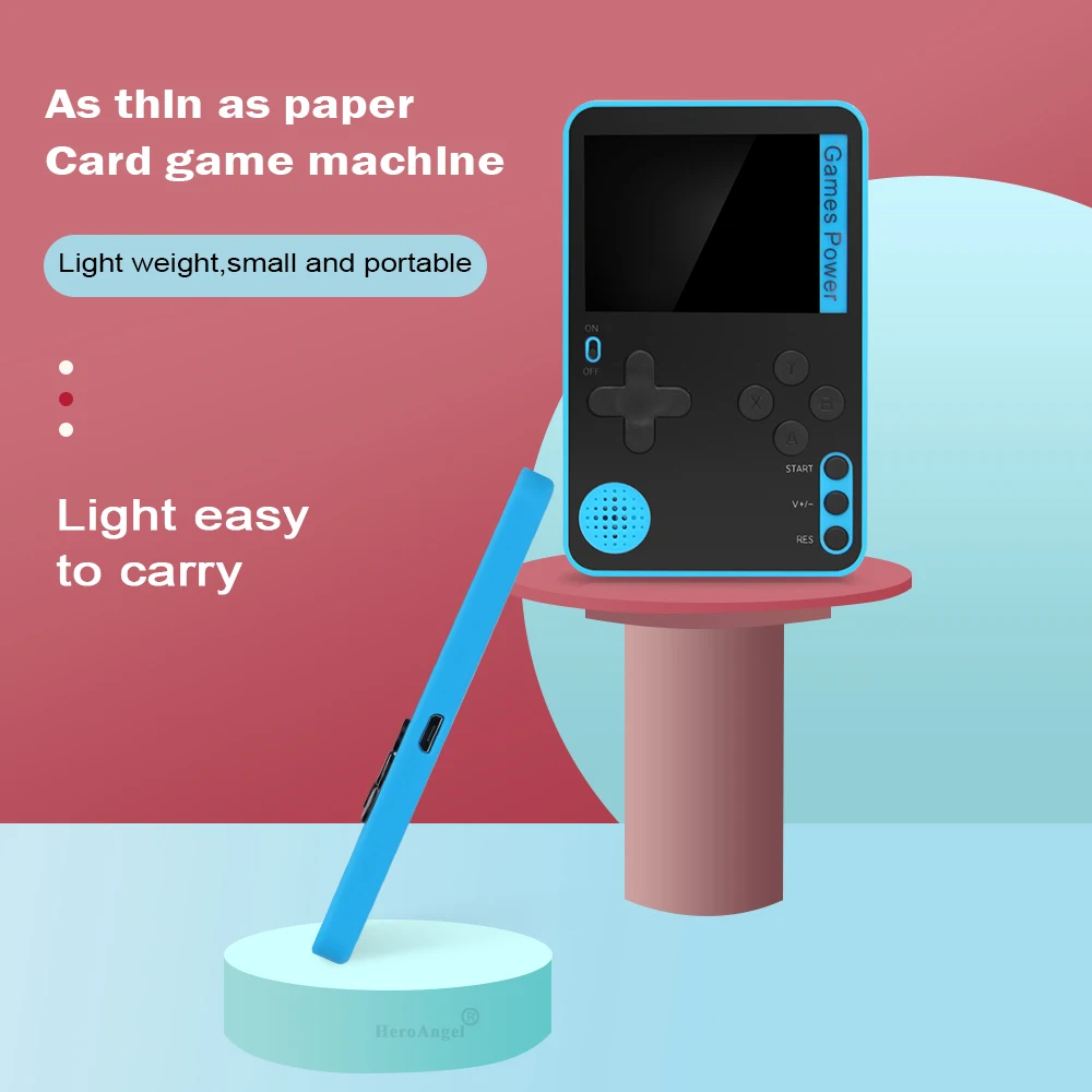 K10 Ultra-thin Handheld Game Console 2.4inch Color Screen Handheld Game ...