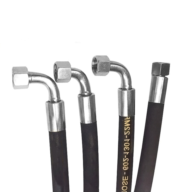 Customizable Sae 100r2at (2sn) 1 inch, high pressure steel wire rubber hose