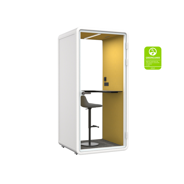 Efficient S Size Soundproof Booth for Quiet Work