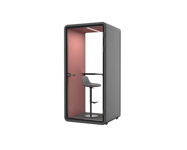 Efficient S Size Soundproof Booth for Quiet Work