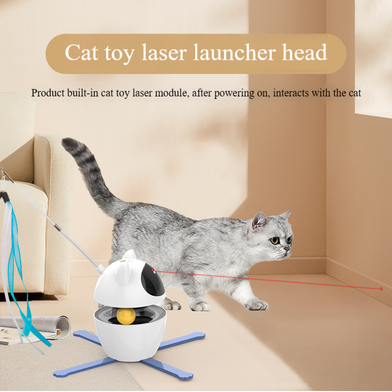 Cross border cat toy Self-amusement Cat Turntable Intelligent cat ...