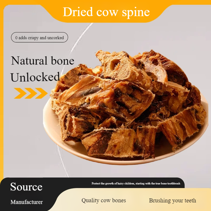 Dog dried cow throat molar snacks Small, medium and large dog air dried ...