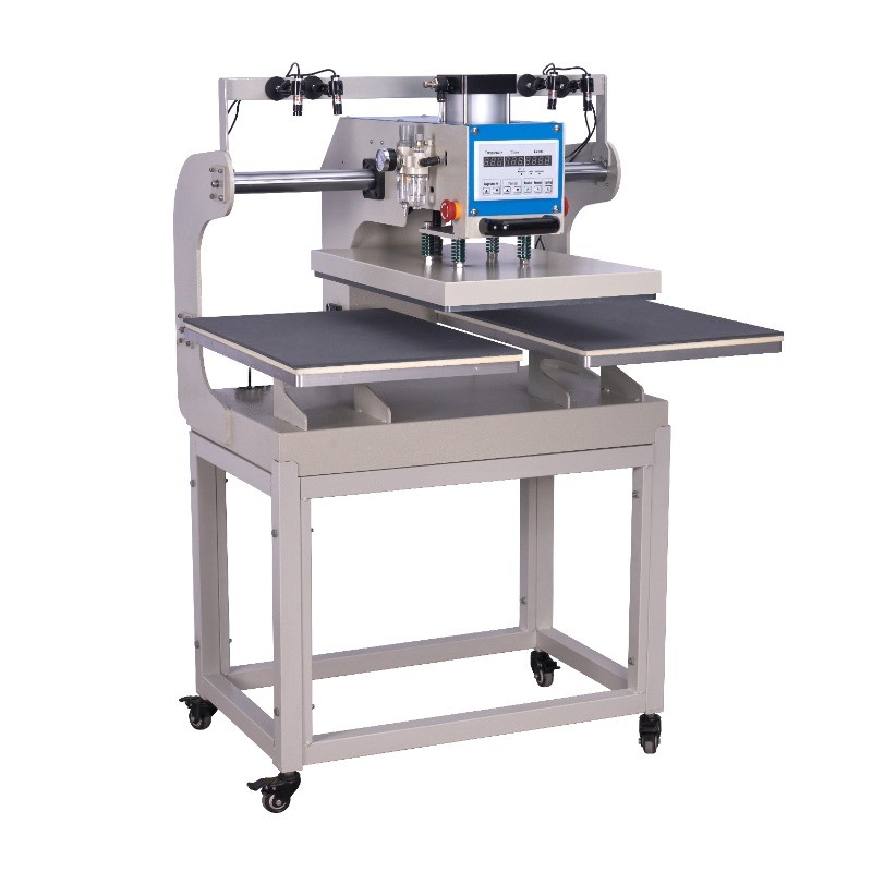 16x24 pneumatic sliding dual-platen hot press with infrared positioning ...