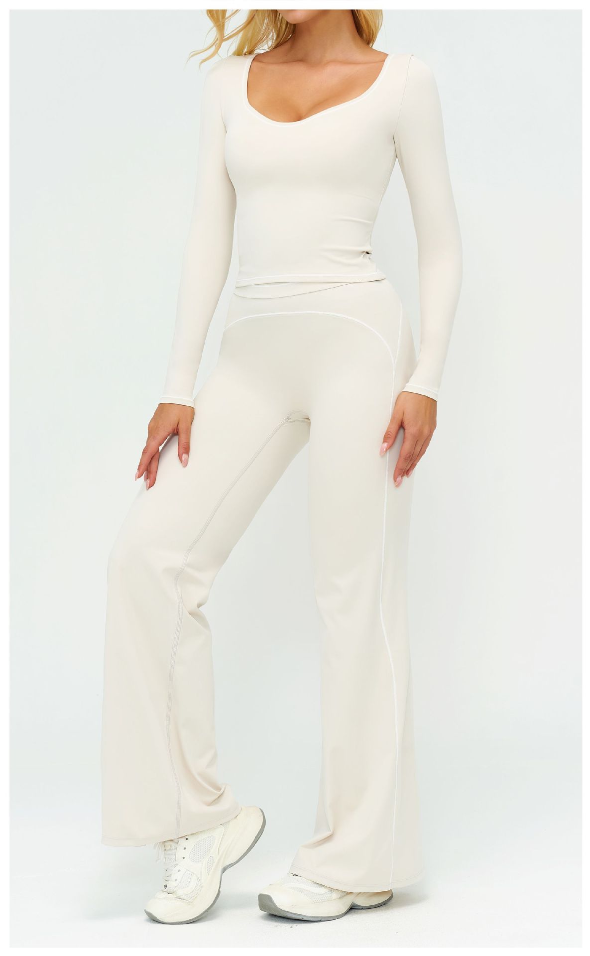 ZC-TZ7028-TZ Brushed Yoga Set