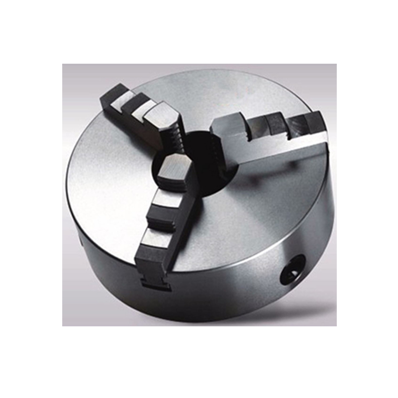 GK11 3 Jaw self centering chuck with solid jaw steel body