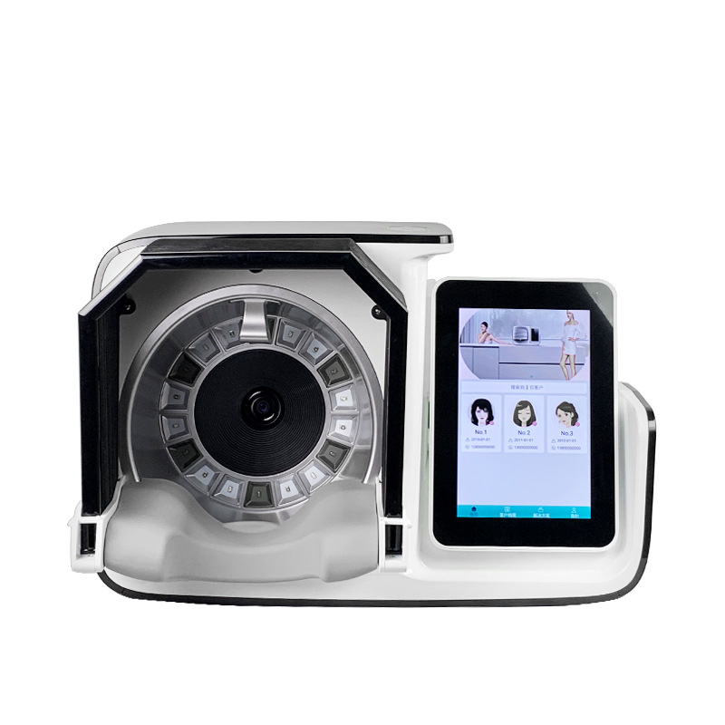AI Digital Skin Analyzer Machine M6 Smart Mirror Skin Scanner Analysis ...