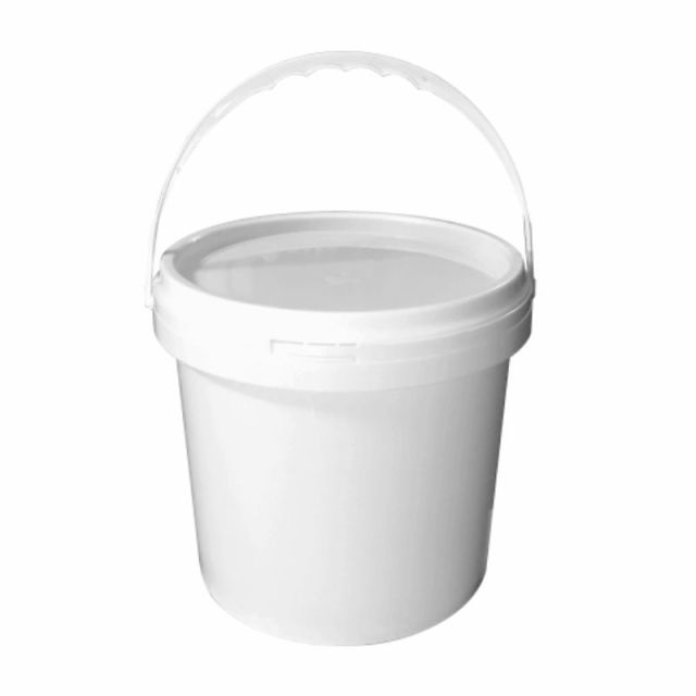 5L Clear Plastic Bucket with Lid