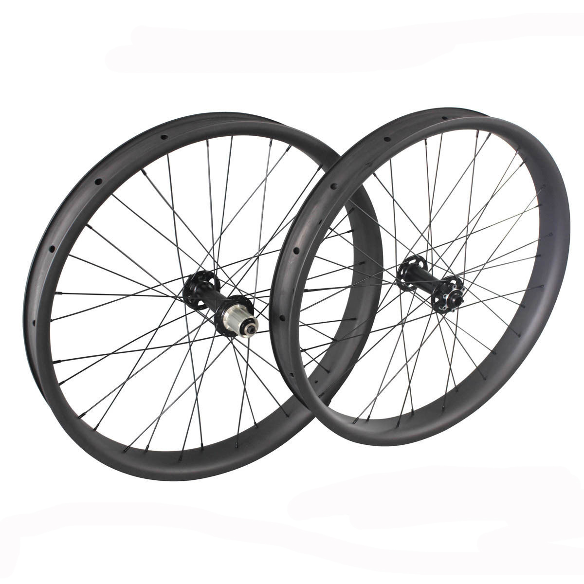 |CW26-65CT| 26er carbon wheels fat bike 65mm width 25mm deep clincher ...