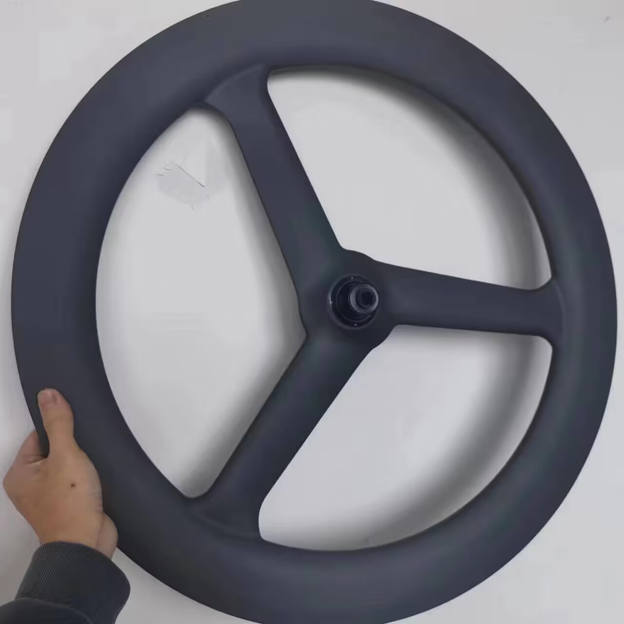 |CW27-69/T/CT-3S|carbon tri spoke bike wheel 27mm wide front 700C road ...