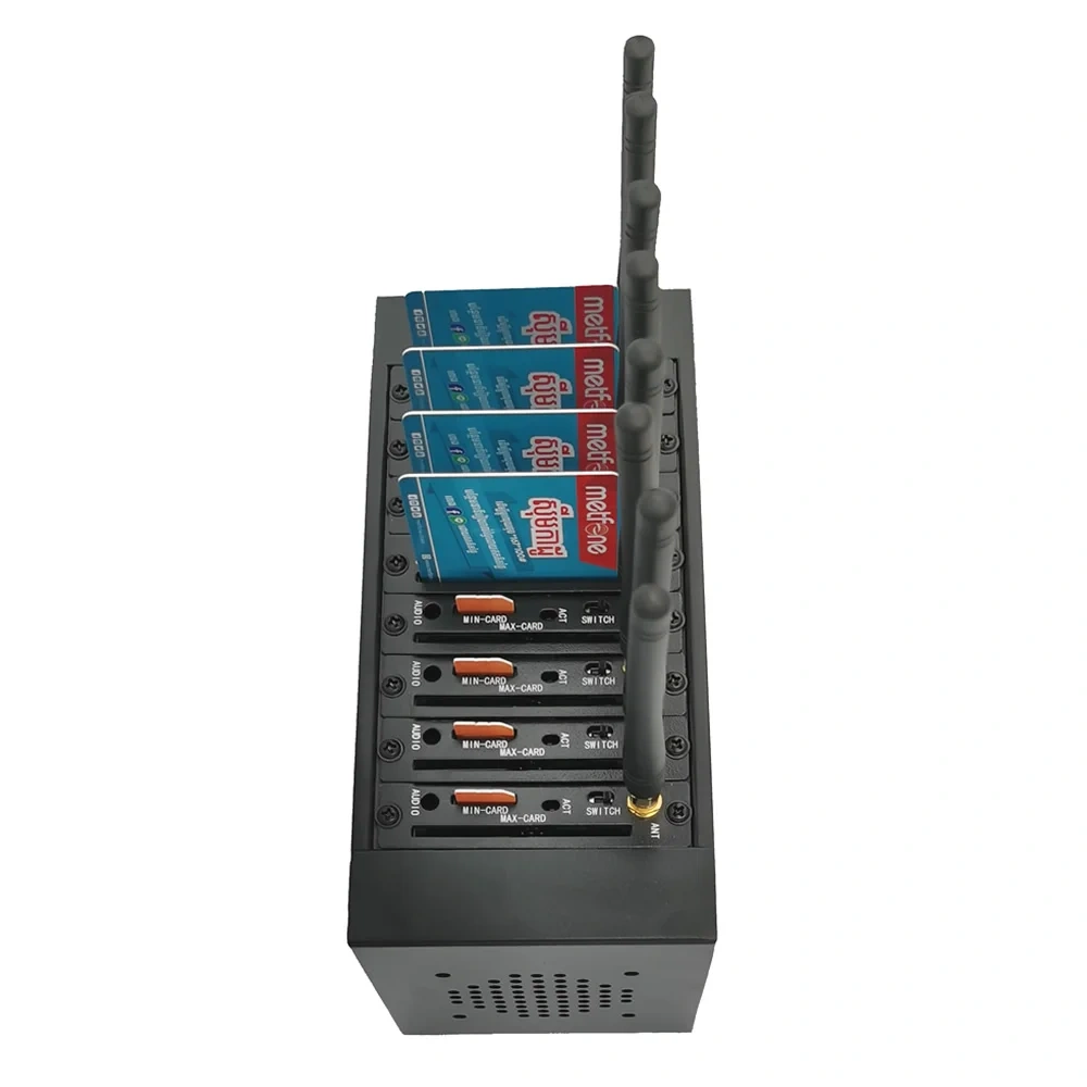 YX 8‑Port 4G LTE gateway modem for bulk SMS and messaging integration