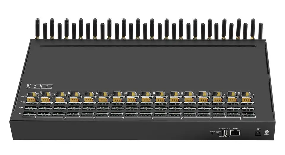 YX 4G 8 Port GSM SMS Gateway 8 Slots MOIP Gateway Sim Box Support SMS ...