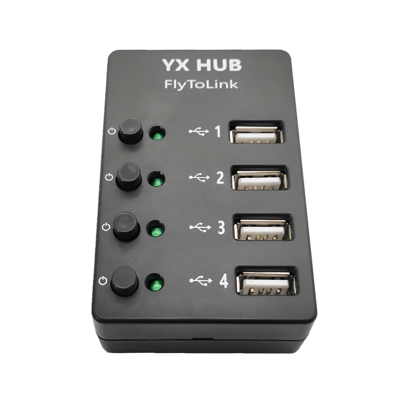 YX 4 Port USB to UART HUB for Raspberry Pi converter Use for Data STK