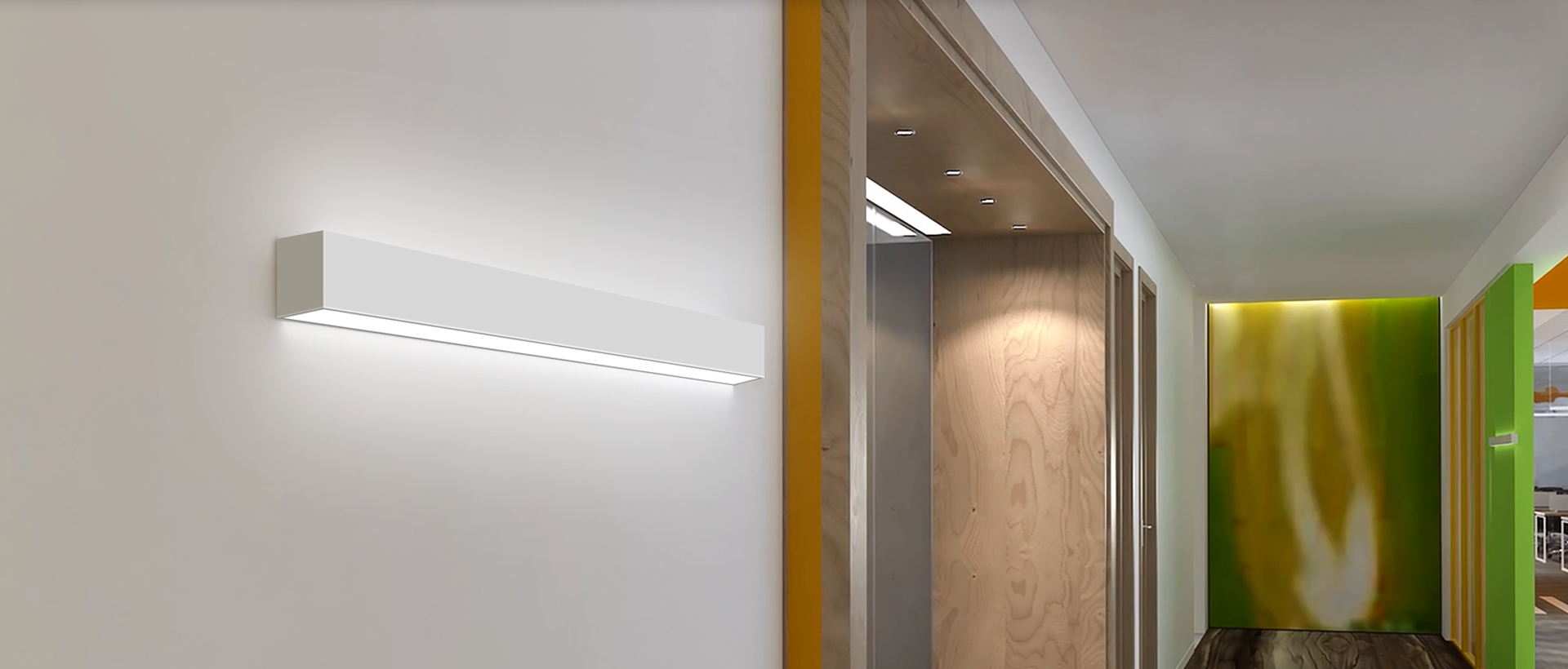 ZETA Bold Linear Wall Mount | OKT Lighting – Sleek, High-Performance Wall Lighting