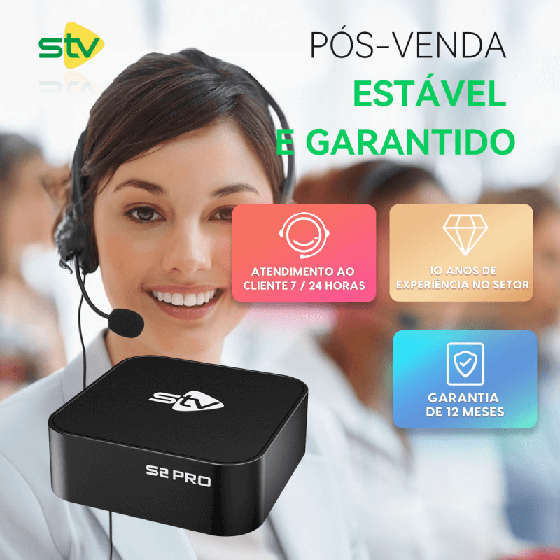 Receptor STV S2 Pro 6K 2GB RAM 32GB Wi-Fi