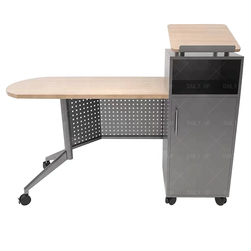 Simple Design School Furniture Teacher Table With Drawers For Staff ...