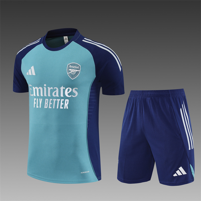 2025/2026 Arsenal Blue Training Set Football Suit For Player Version