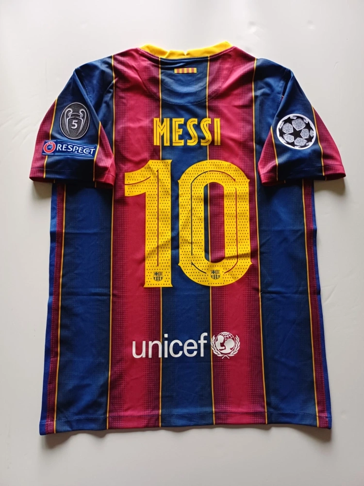 2020/2021 Messi#10 Barcelona Home Football jersey（Retro Edition）