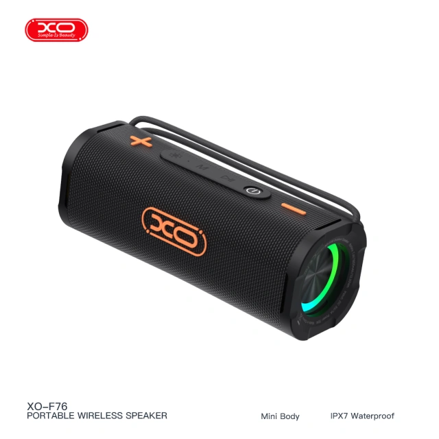 Elevate Your Brand with XO's Portable Outdoor Dynamic RGB Bluetooth Speaker