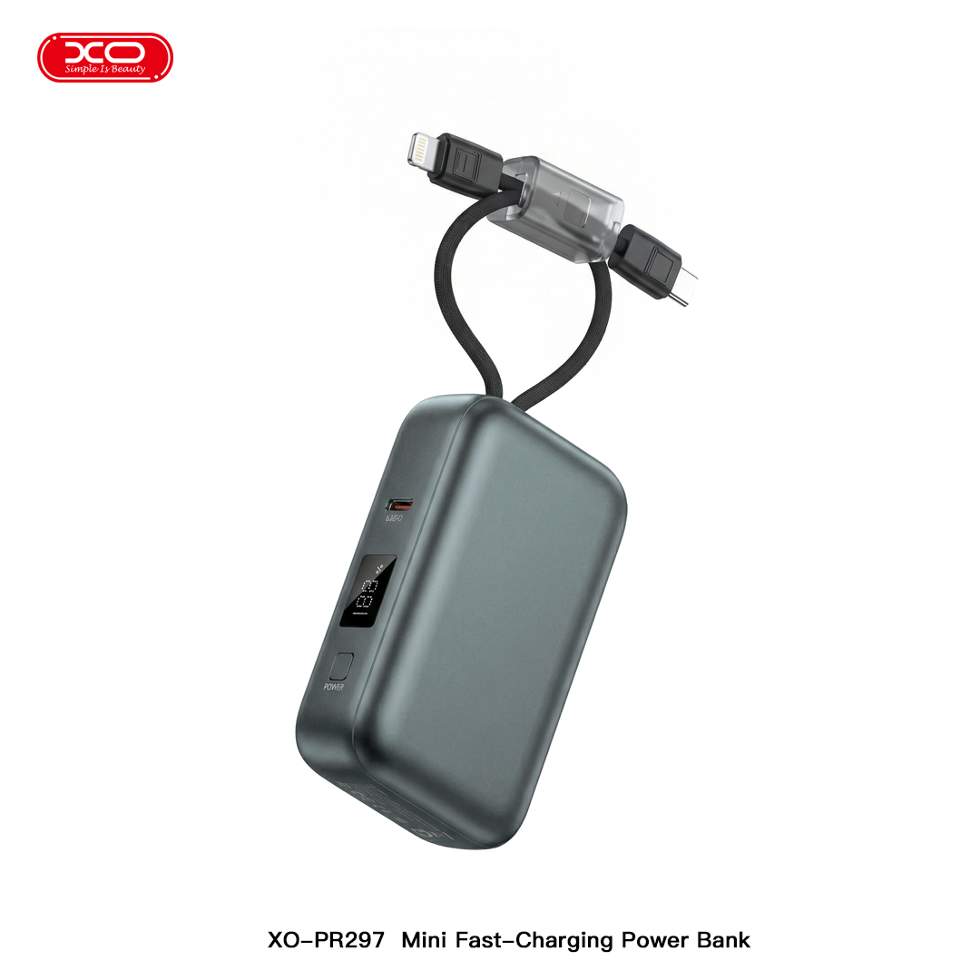 PR297 22.5W Fully Compatible Mini Digital Display Fast Charging Power ...