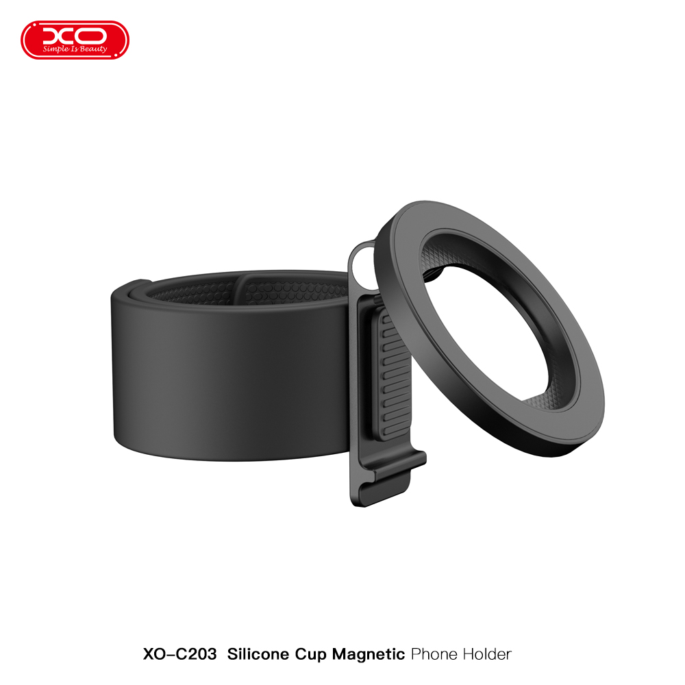 C203 Silicone Cup-Shaped Silicone Band with MagSafe Phone Holder ...