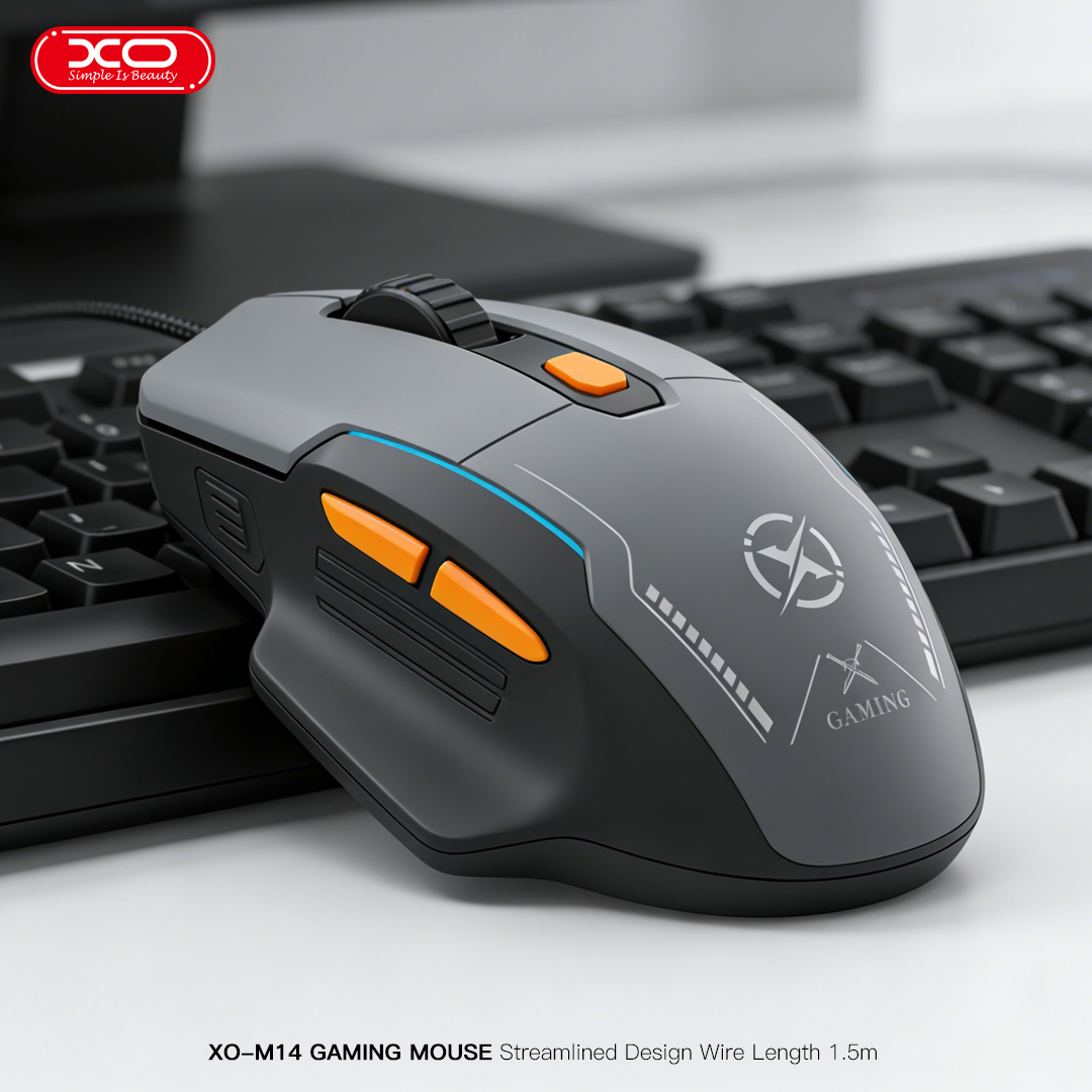 M14 Wired Six-Button Backlit Gaming Mouse
