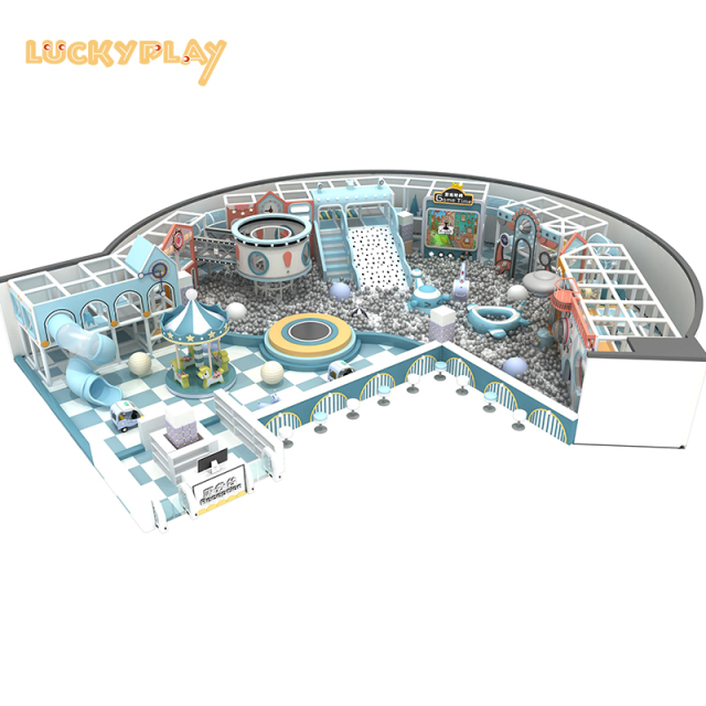 Ball Pool Slide Indoor Playground - Fun and Safe Play Equipment for Kids