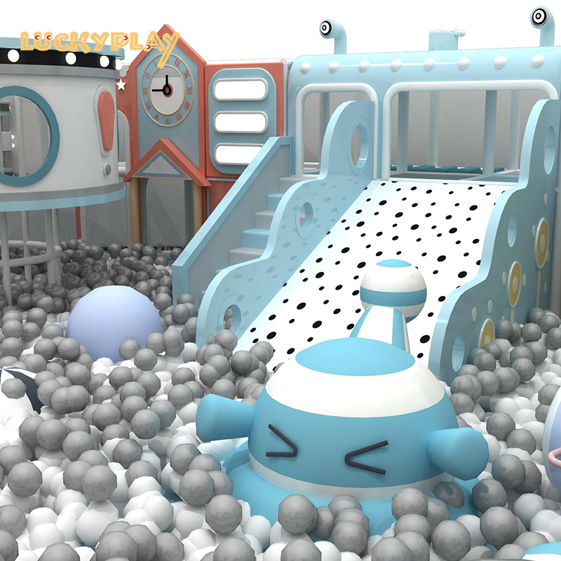 Ball Pool Slide Indoor Playground - Fun and Safe Play Equipment for Kids