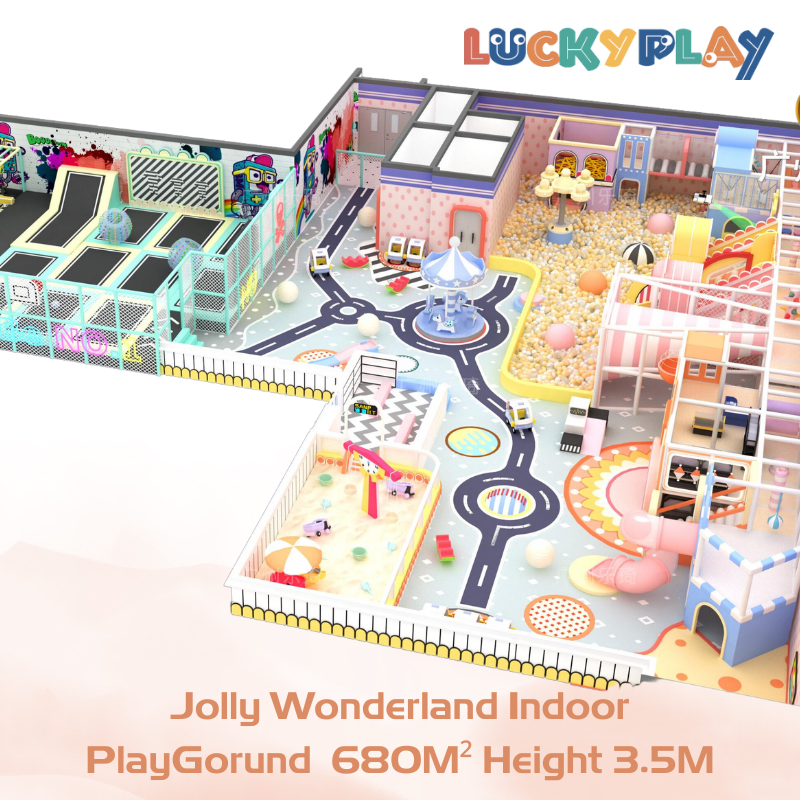 Fully Customised Jolly Wonderland Indoor Playground