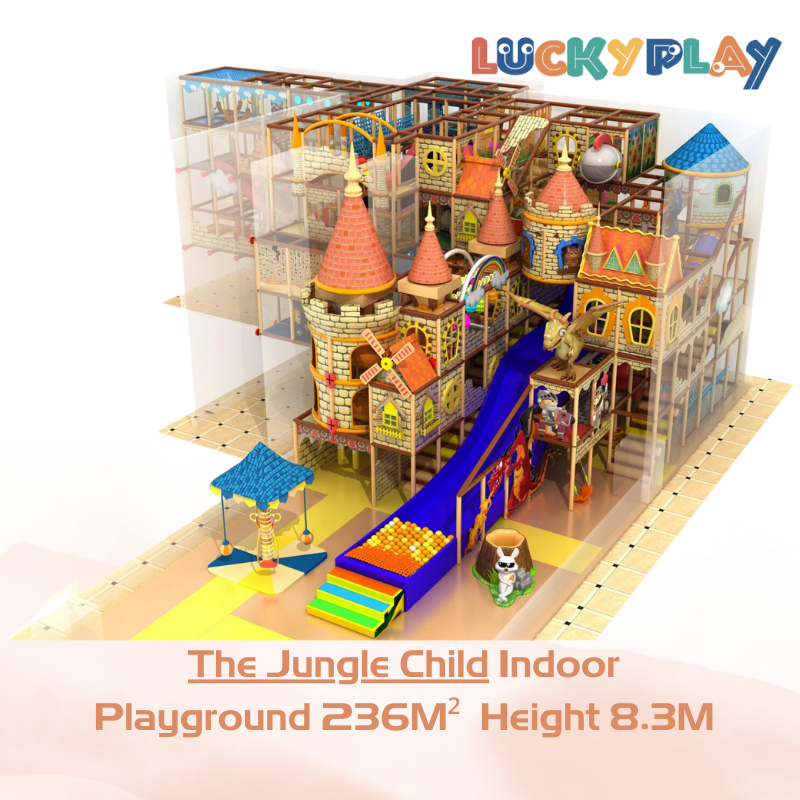 Customise Themed Jungle Child Indoor Playground