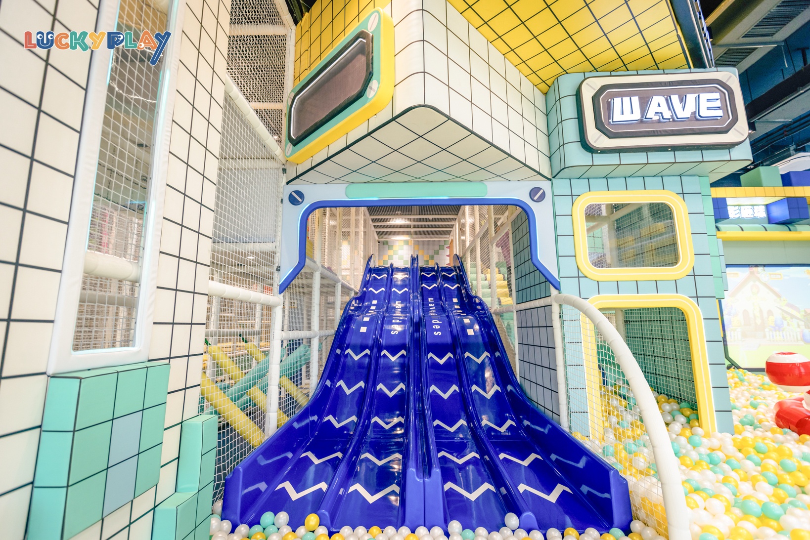 Quantum Theme Indoor Playground with Trendy Design and Custom Play Zones