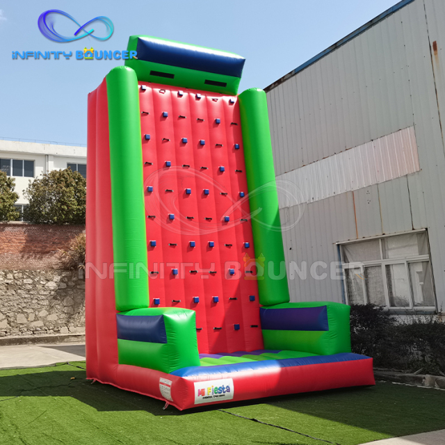 Commercial Customized Inflatable Rock Climbing Wall Game