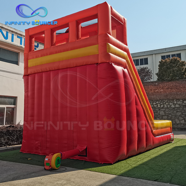 Kart theme kids inflatable giant inflatable jumping pvc inflatable slide