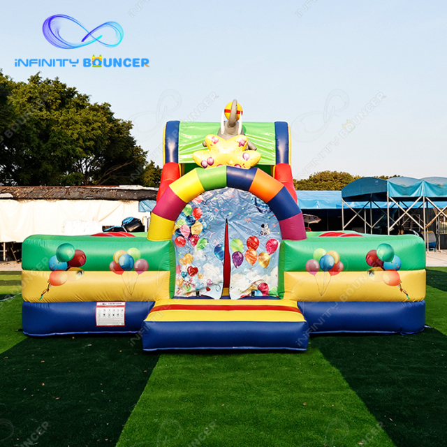 Factory Price Cartoon Bounce House Combo Inflatable Playground Funcity ...