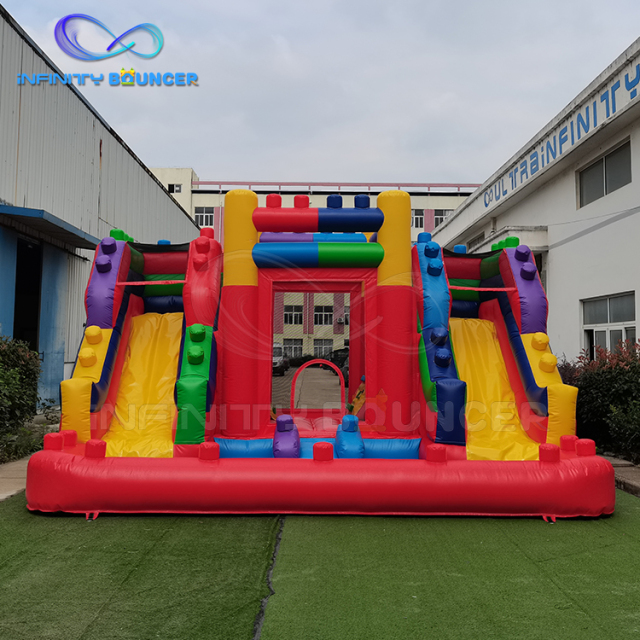 Custom Inflatable Jumping Castle With Slide Combo